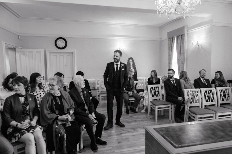 Micro Wedding at Arnot Hill House and The Blues Dawg